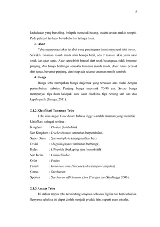 3. kandungan tebu (teori) | DOC