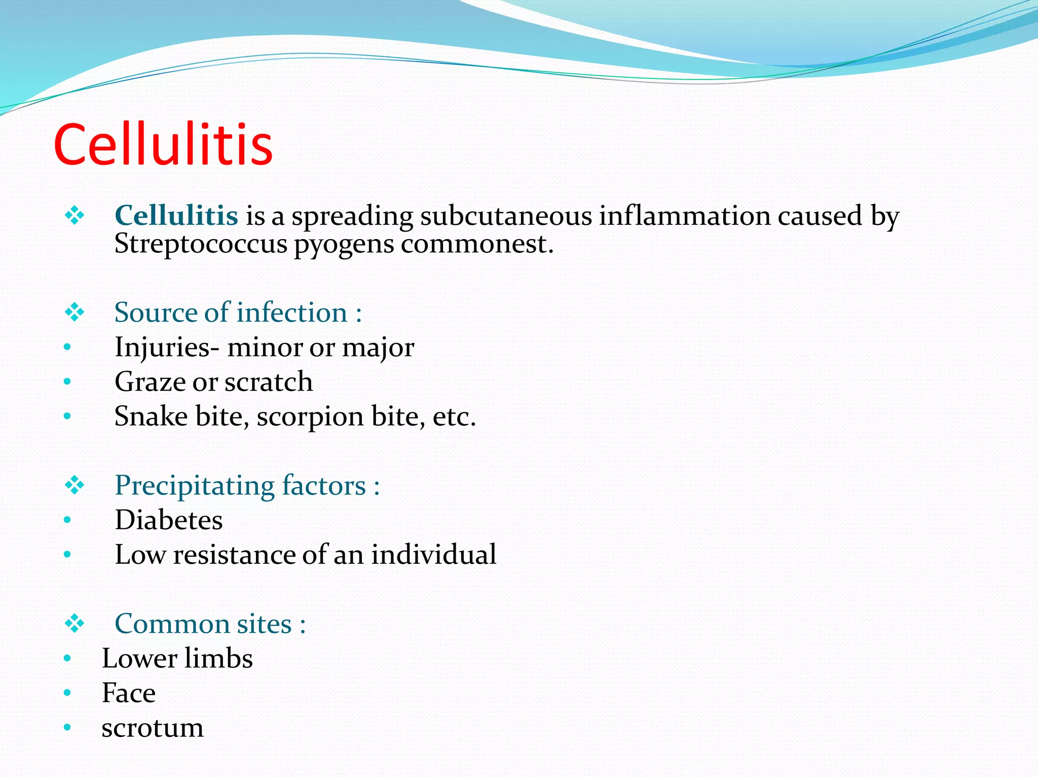 3. Cellulitis | PPTX