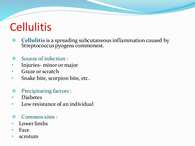 Cellulitis Cks