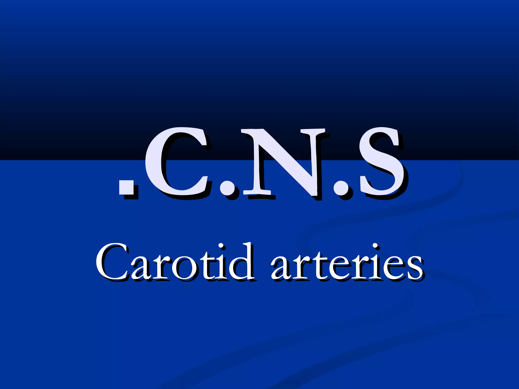 Radiological anatomy of the Carotid arteries | PPT