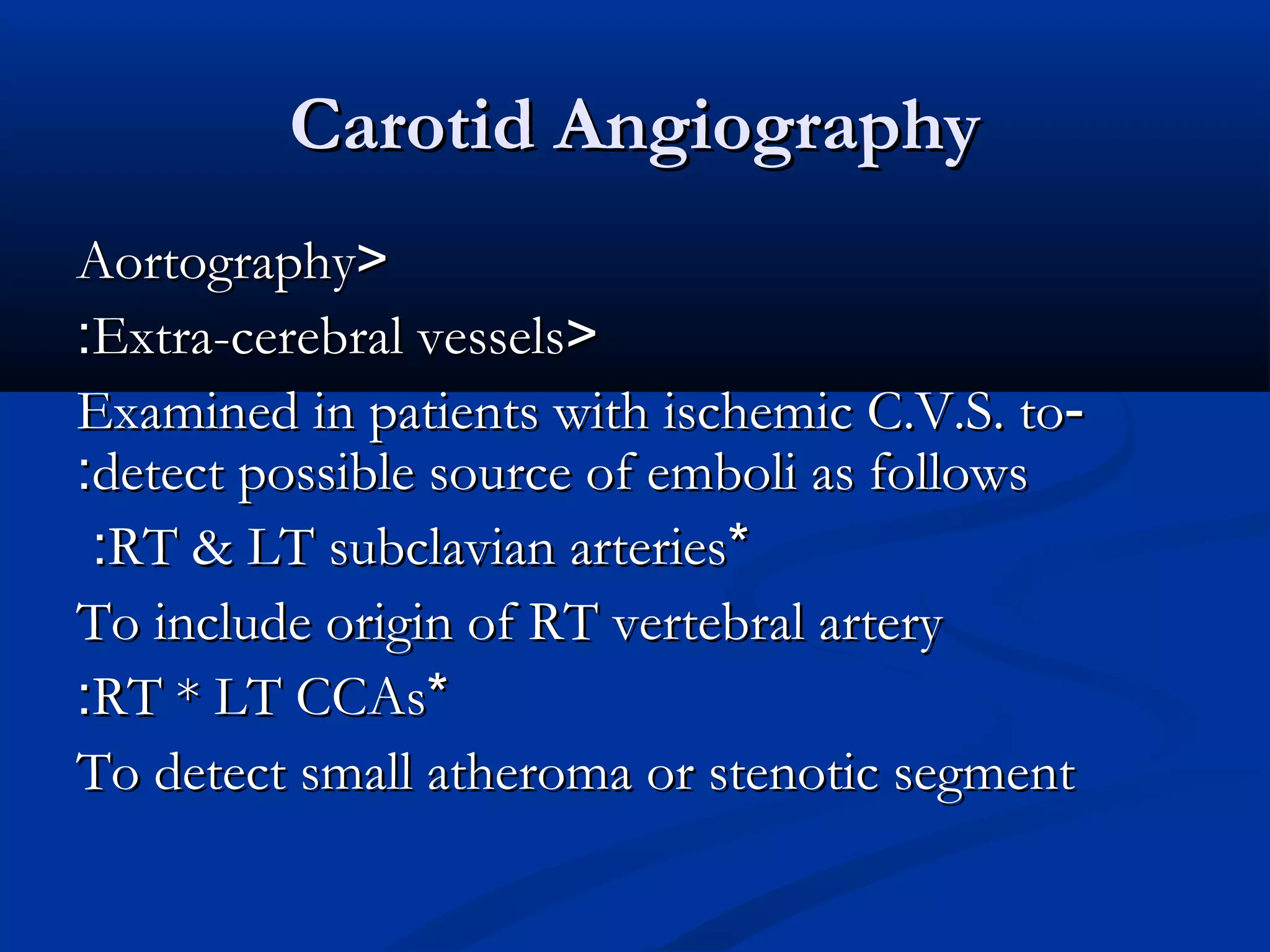 Radiological anatomy of the Carotid arteries | PPT