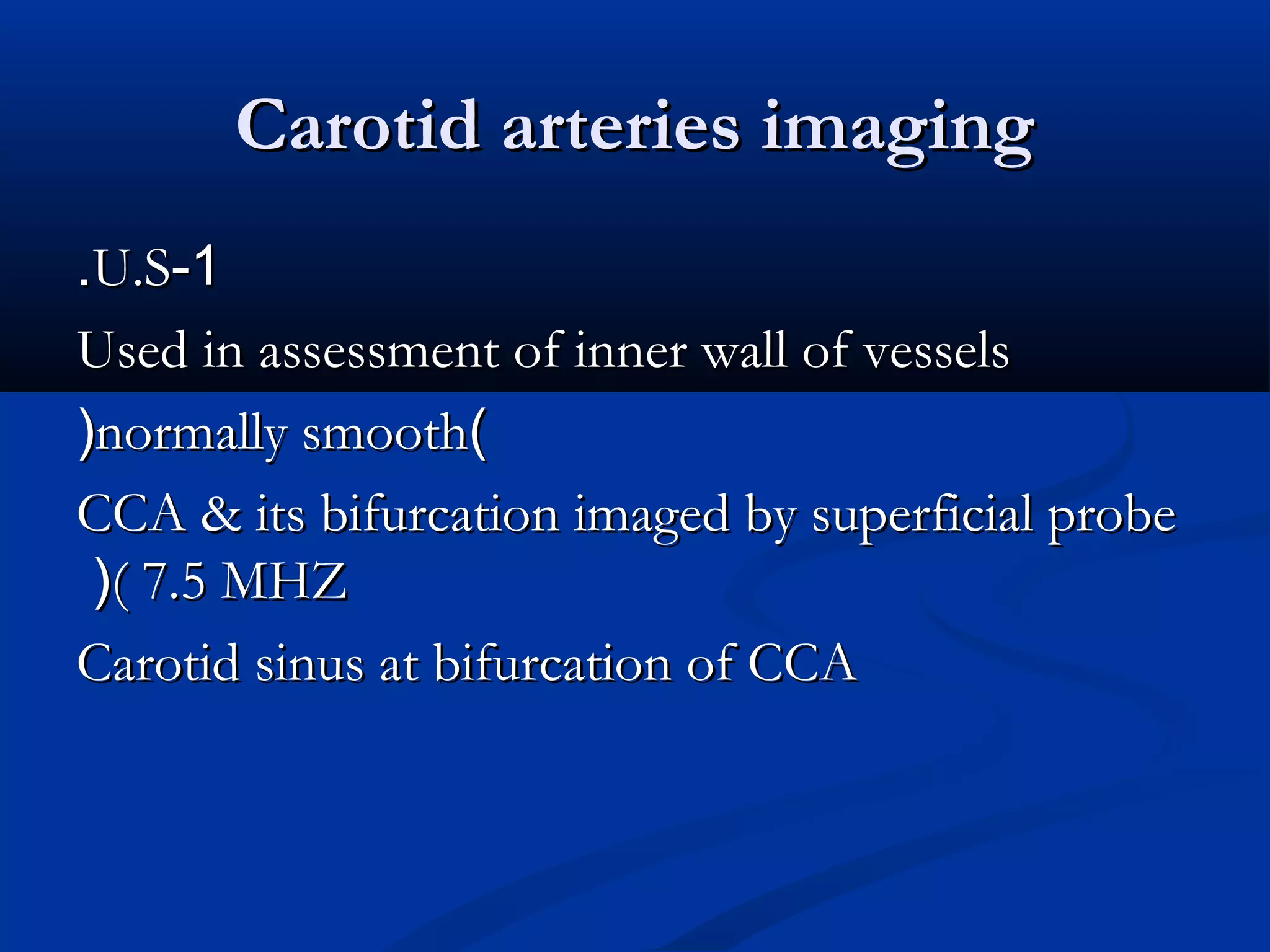 Radiological anatomy of the Carotid arteries | PPT