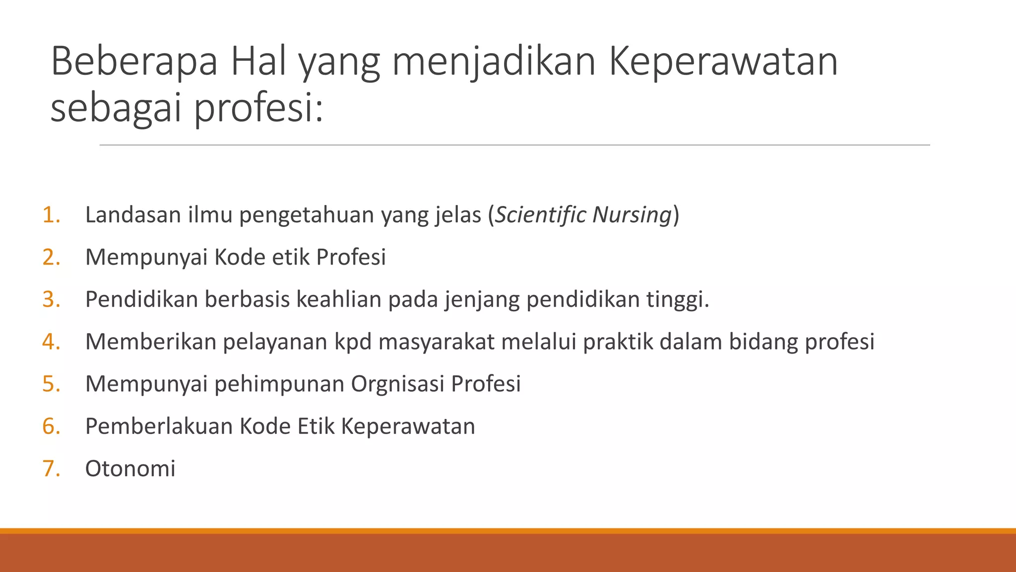 3. keperawatan sebagai profesi | PDF