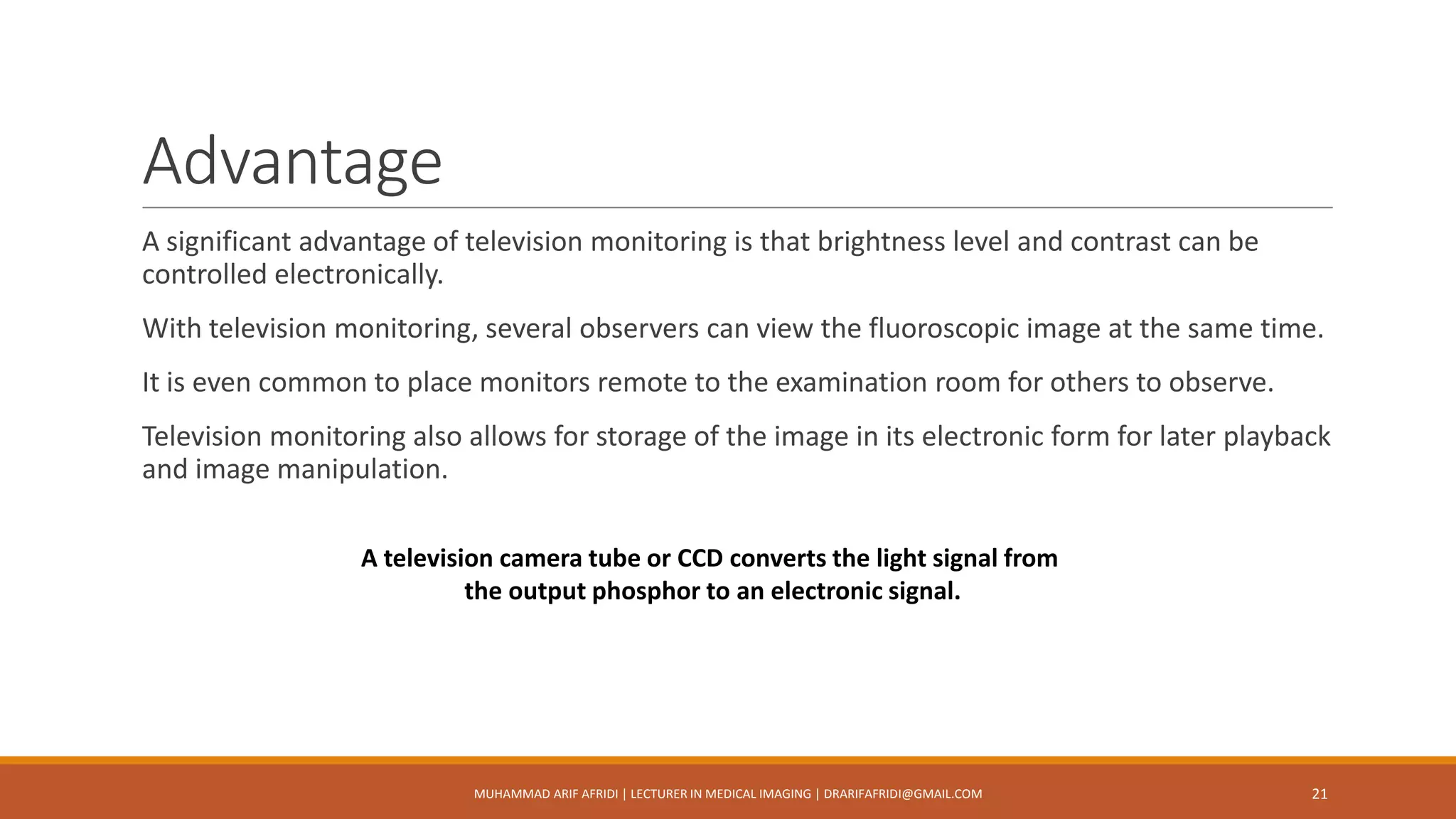 Conventional Fluoroscopy Imaging System | PDF
