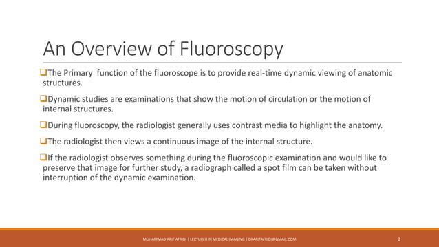 Conventional Fluoroscopy Imaging System | PDF | Eye and Vision ...