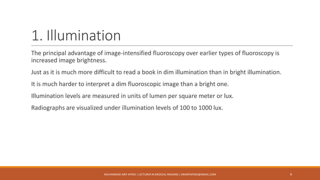 Conventional Fluoroscopy Imaging System | PDF | Eye and Vision ...