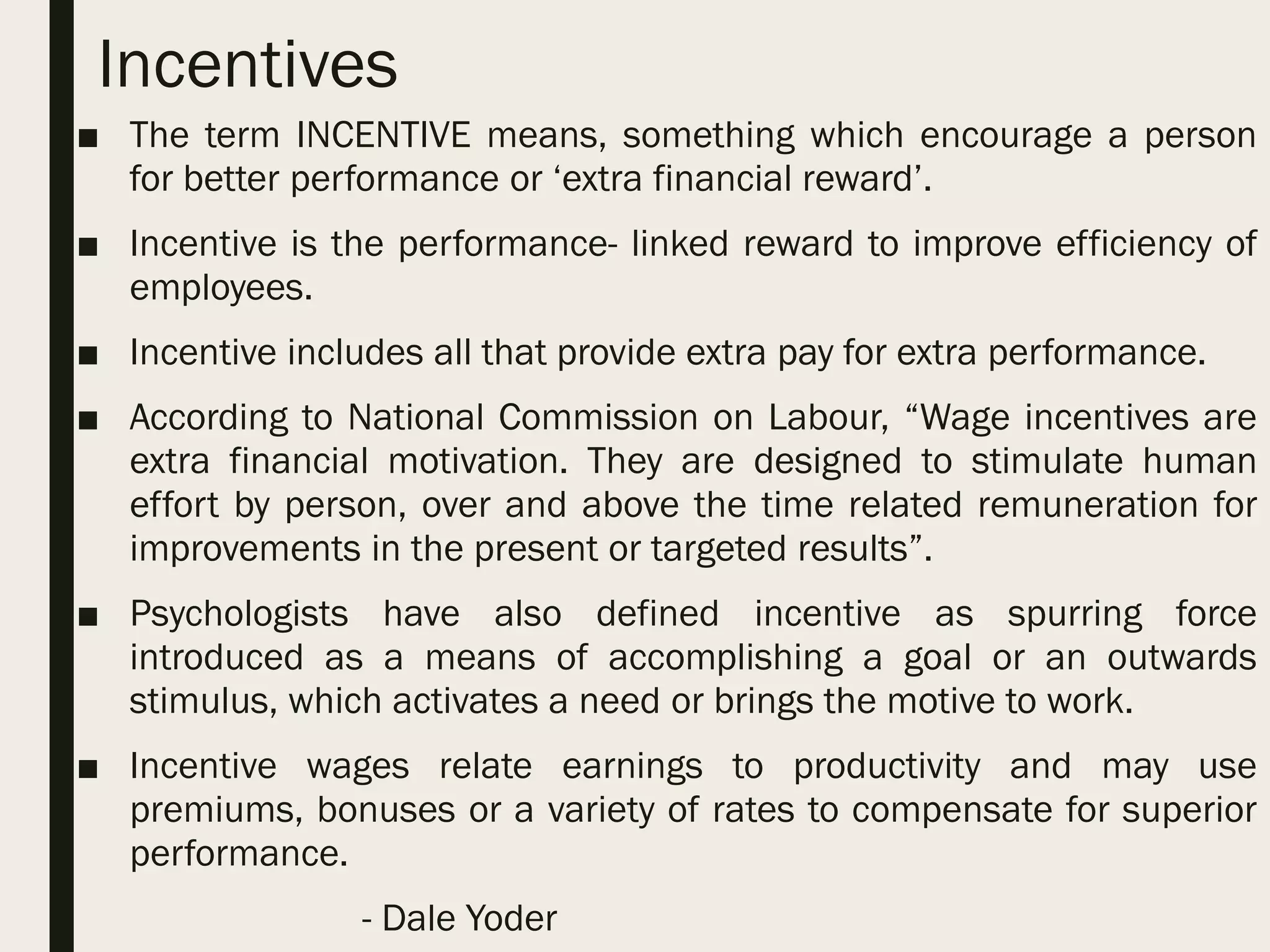 3. incentives & benifits | PDF