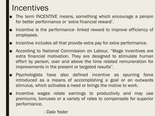 3. incentives & benifits | PDF