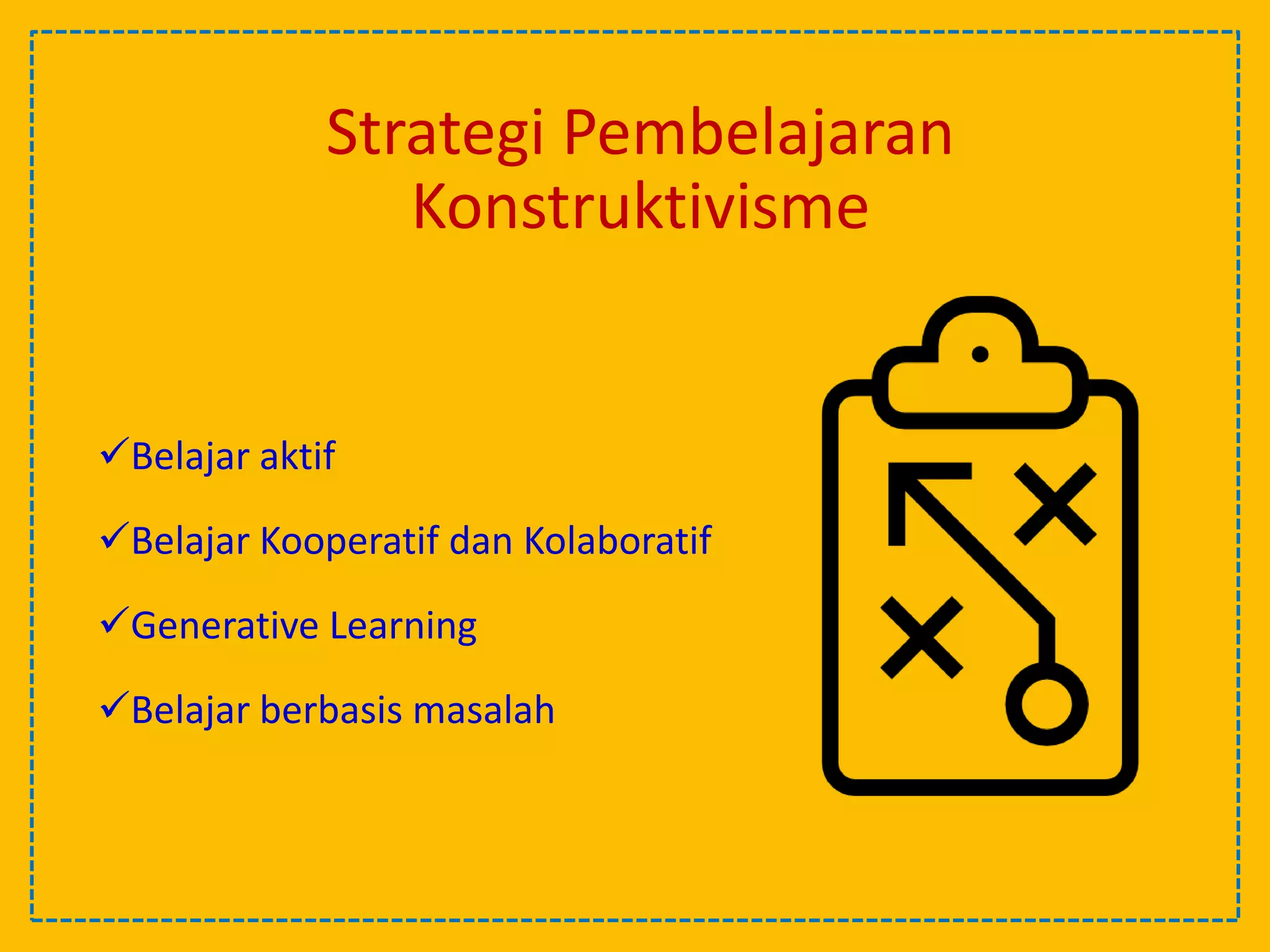 Teori Belajar Konstruktivisme | PPTX