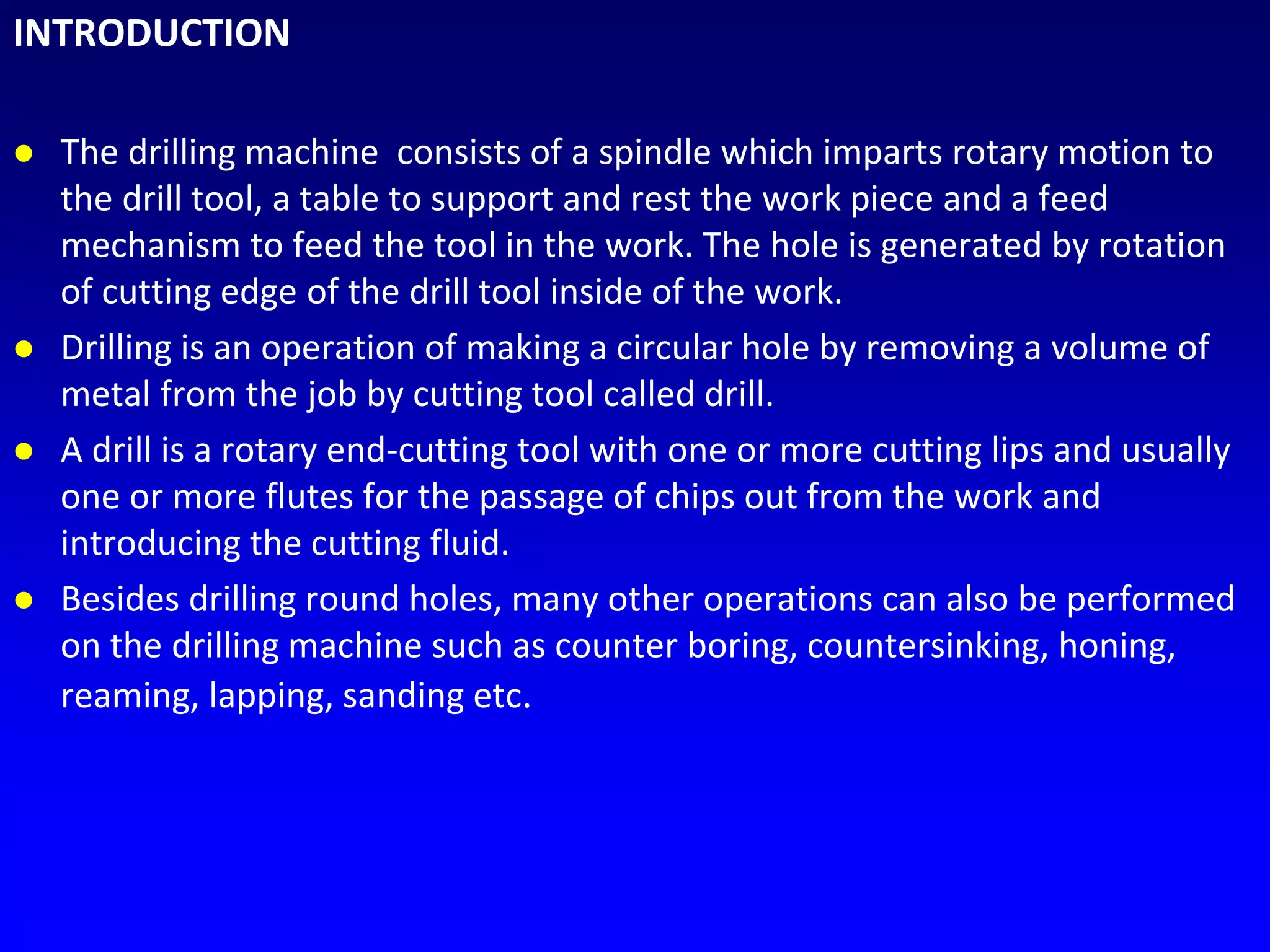 3. drilling machine | PPTX