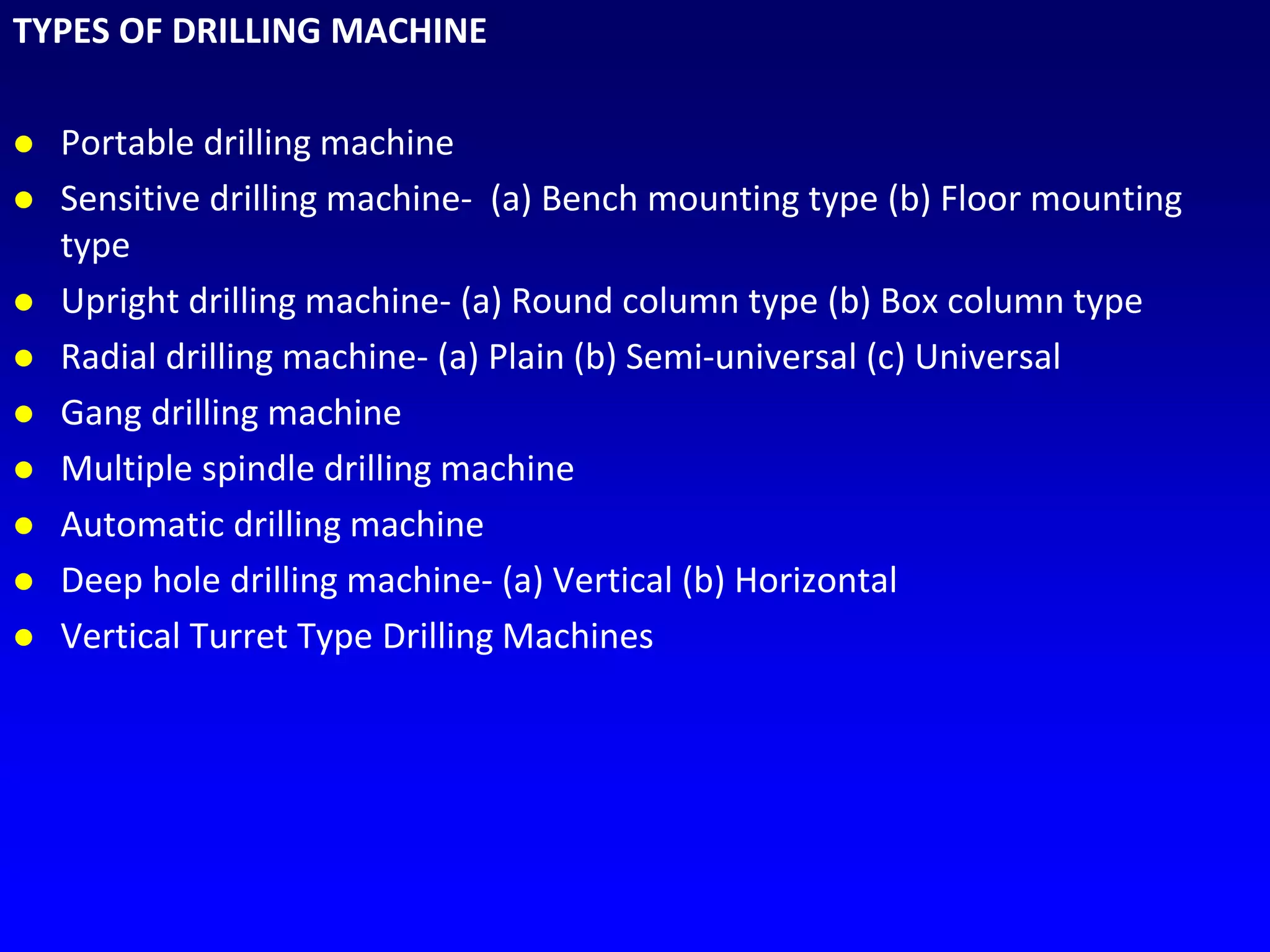 3. drilling machine | PPTX