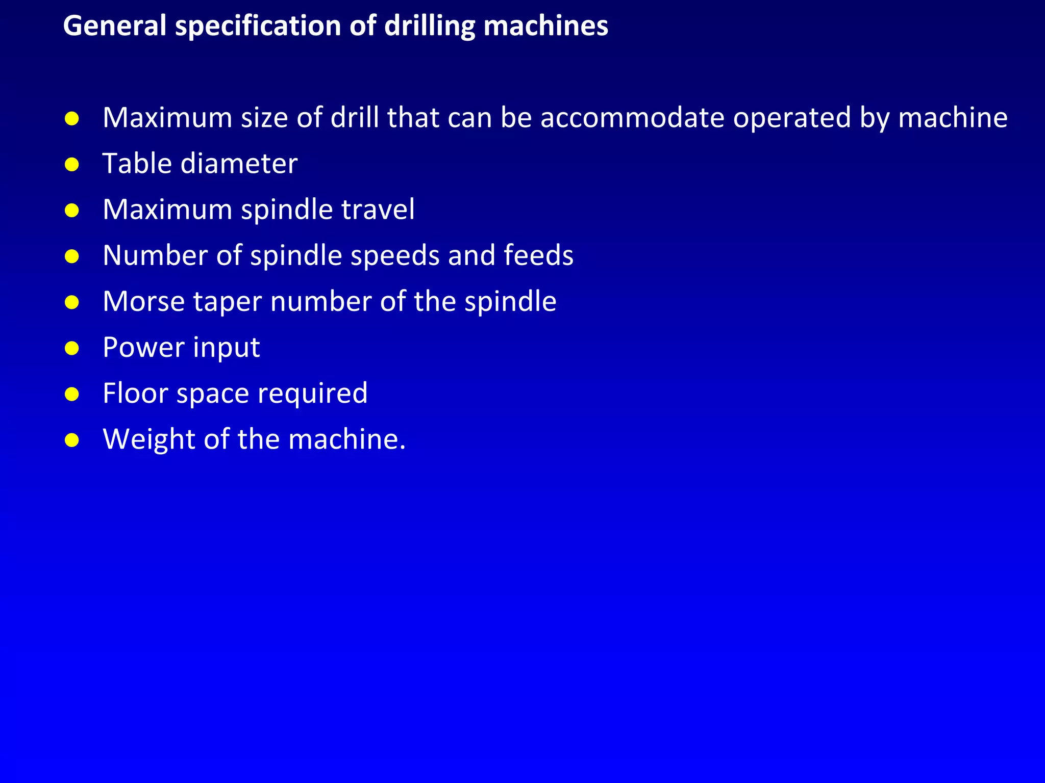 3. drilling machine | PPTX