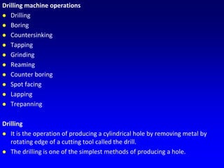 3. drilling machine | PPTX