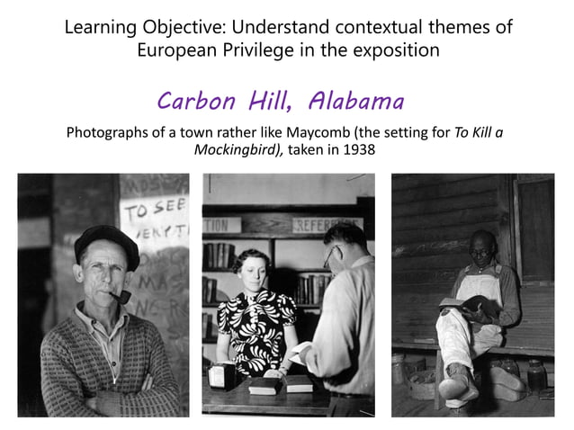To Kill a Mockingbird: Context and European Privilege | PPT