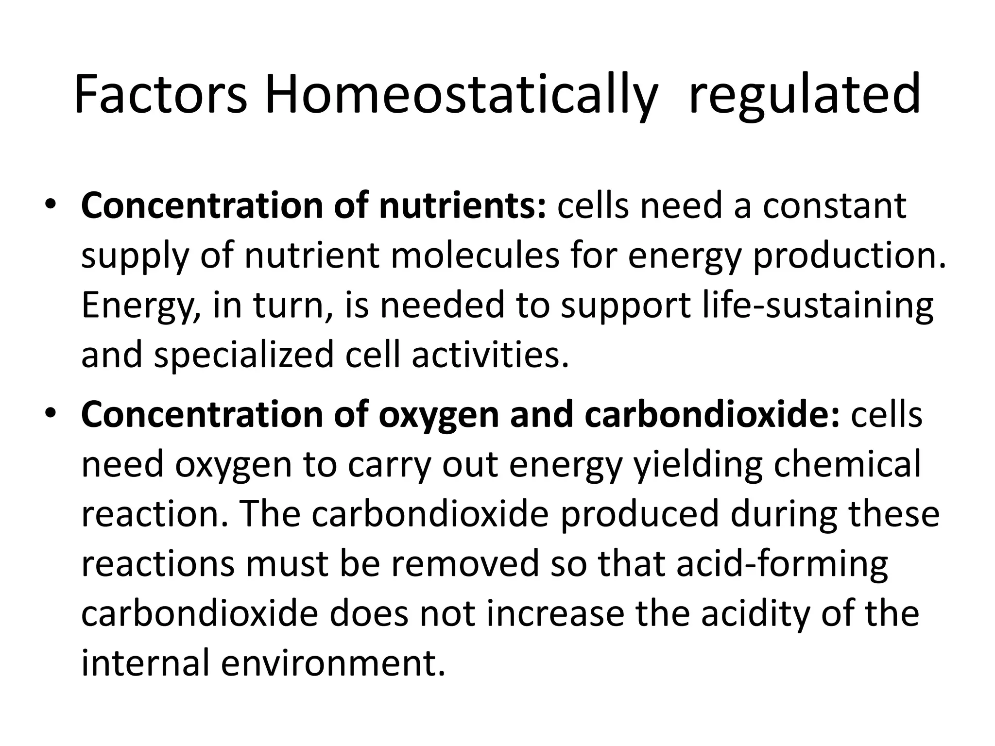 3. homeostasis | PPTX