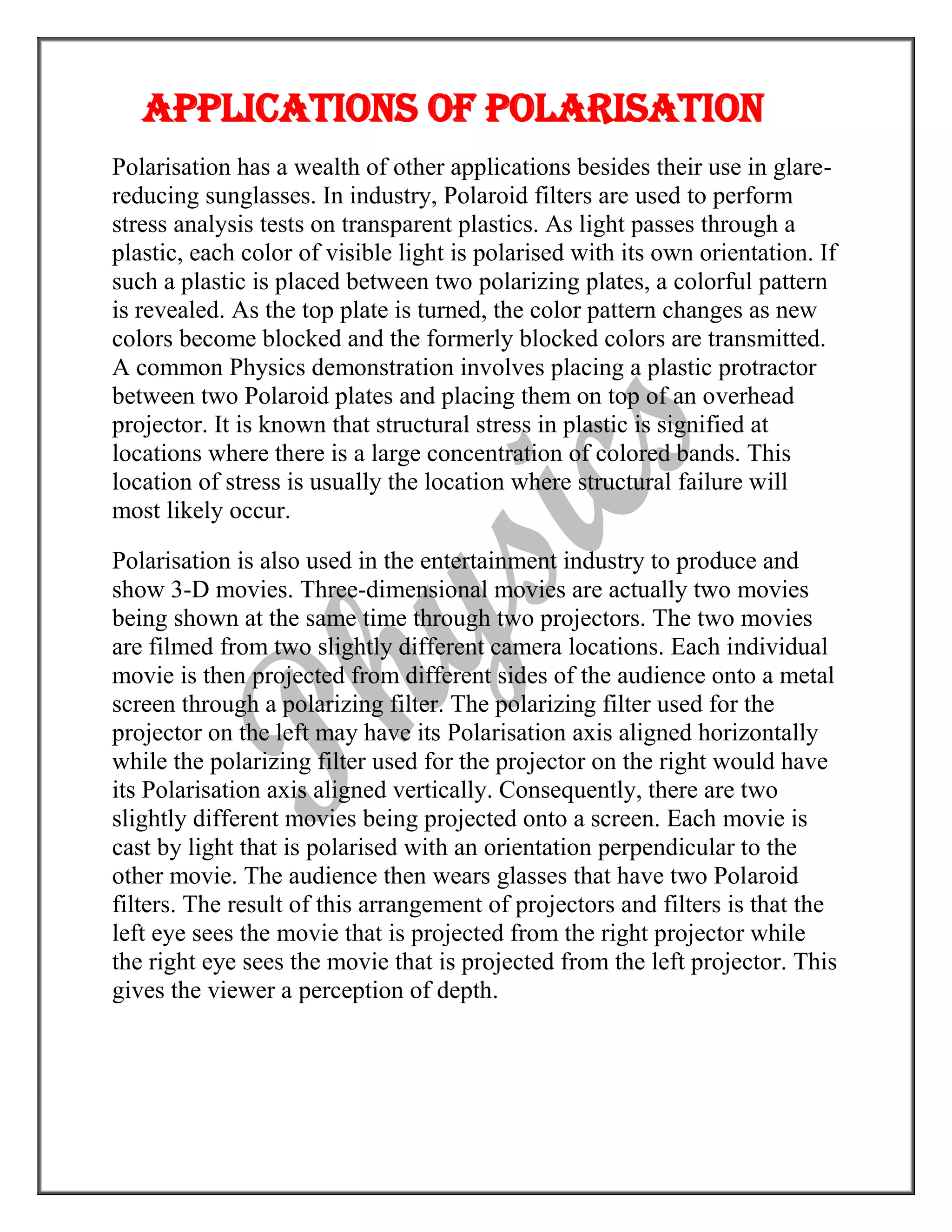 3.polarisation | PDF