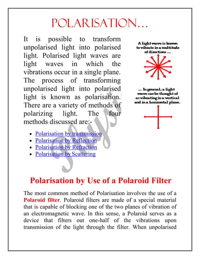 3.polarisation | PDF