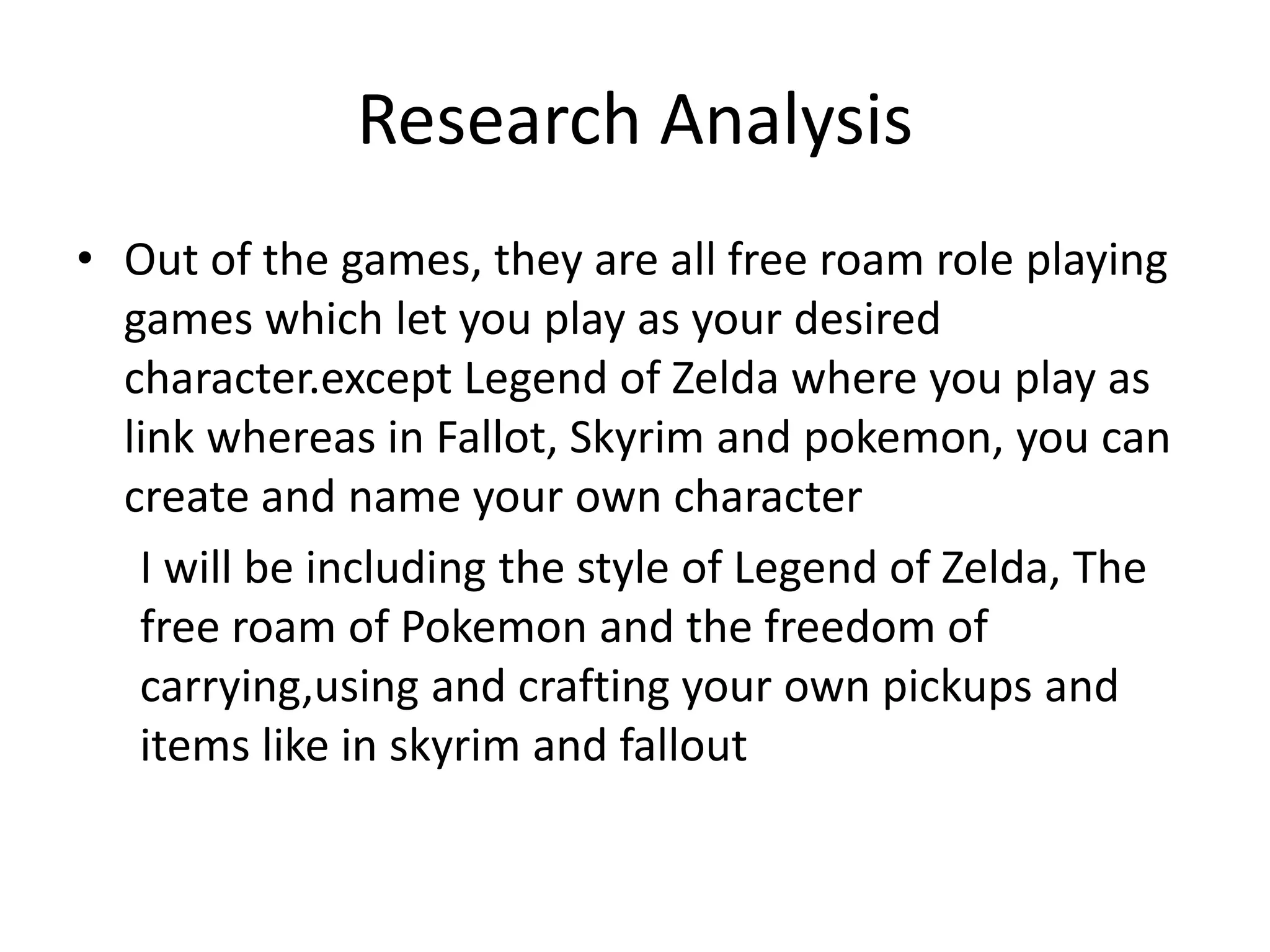 video game research | PPTX