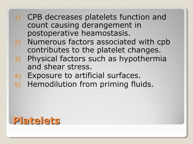 Immune system and inflamatory response to cpb(1) | PPT | Blood ...