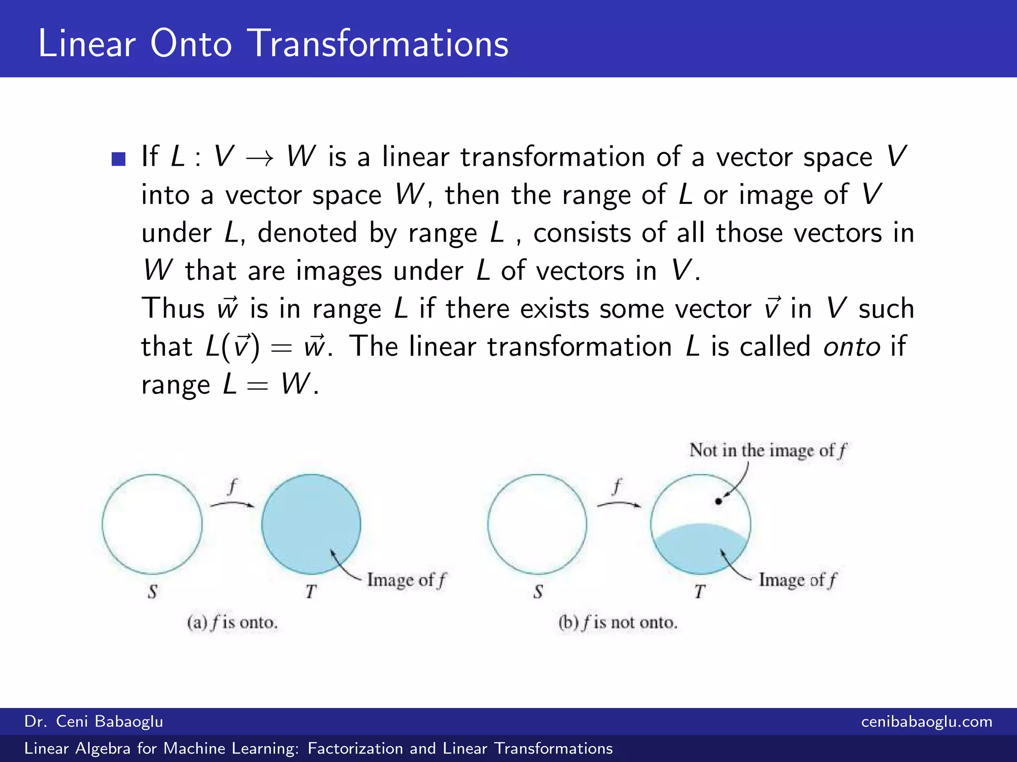 3. Linear Algebra for Machine Learning: Factorization and Linear ...