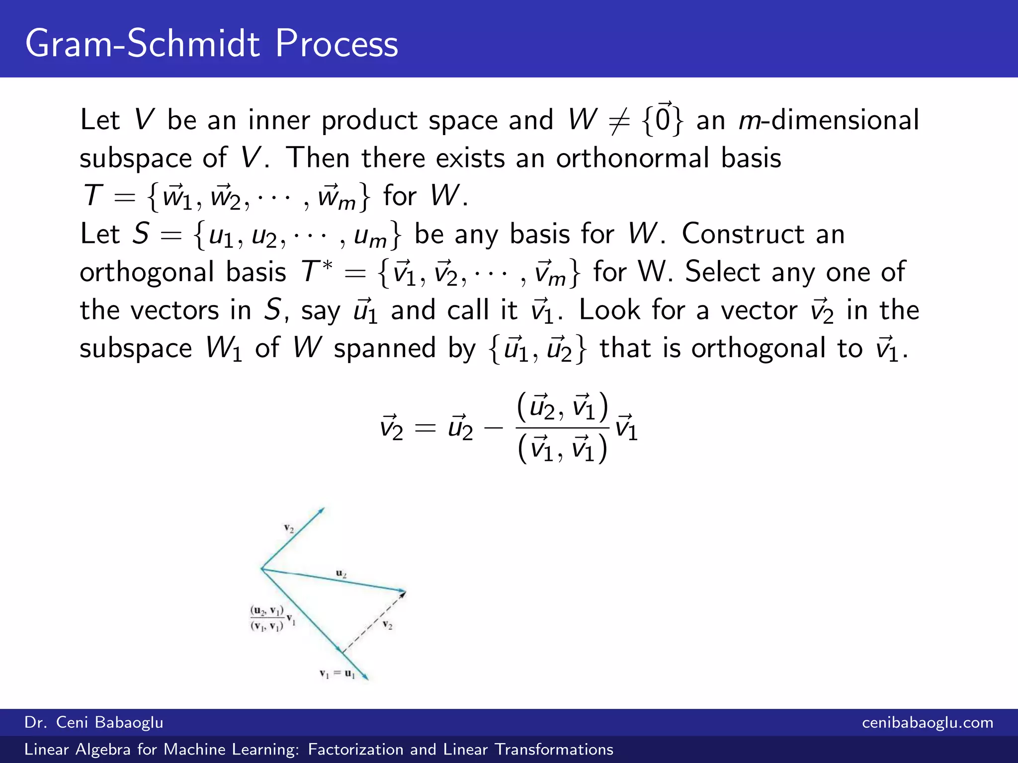 3. Linear Algebra for Machine Learning: Factorization and Linear ...