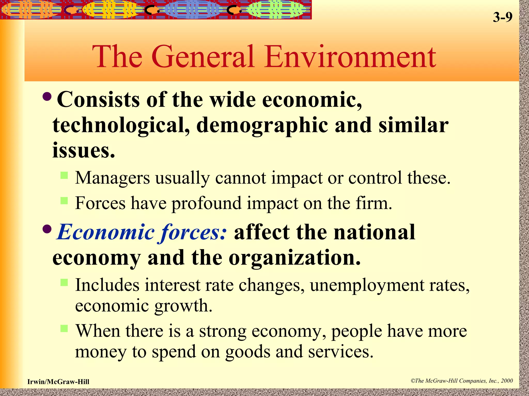 The Organizational Environment Chapter 3 | PPT