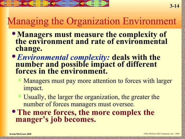 The Organizational Environment Chapter 3 | PPT