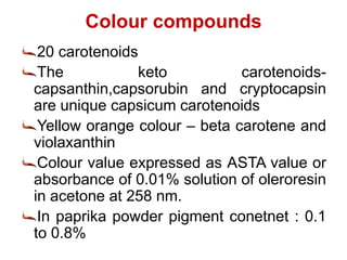 Chilli Processing | PPTX