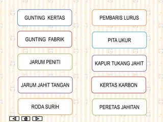 NOTA ALATAN JAHITAN | PPT