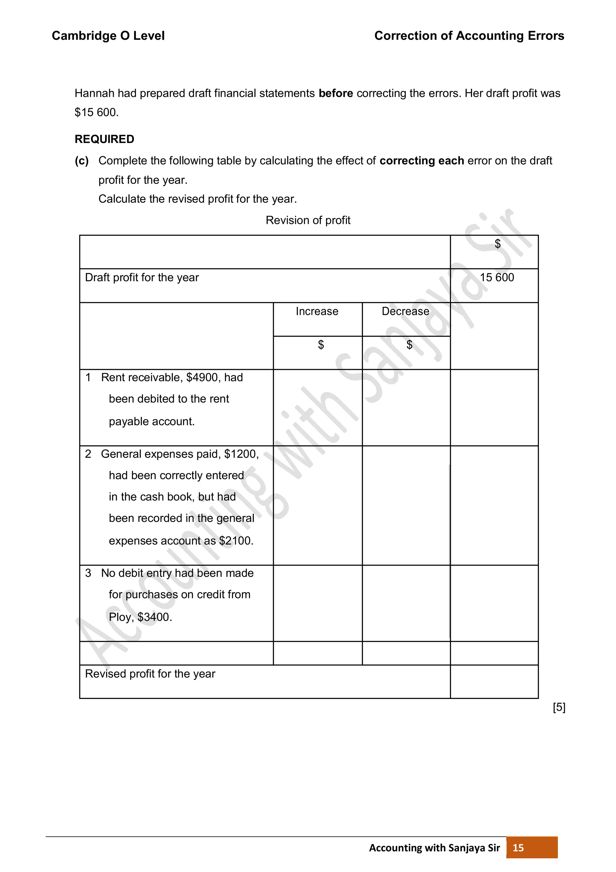 3. correction of accounting errors new | PDF