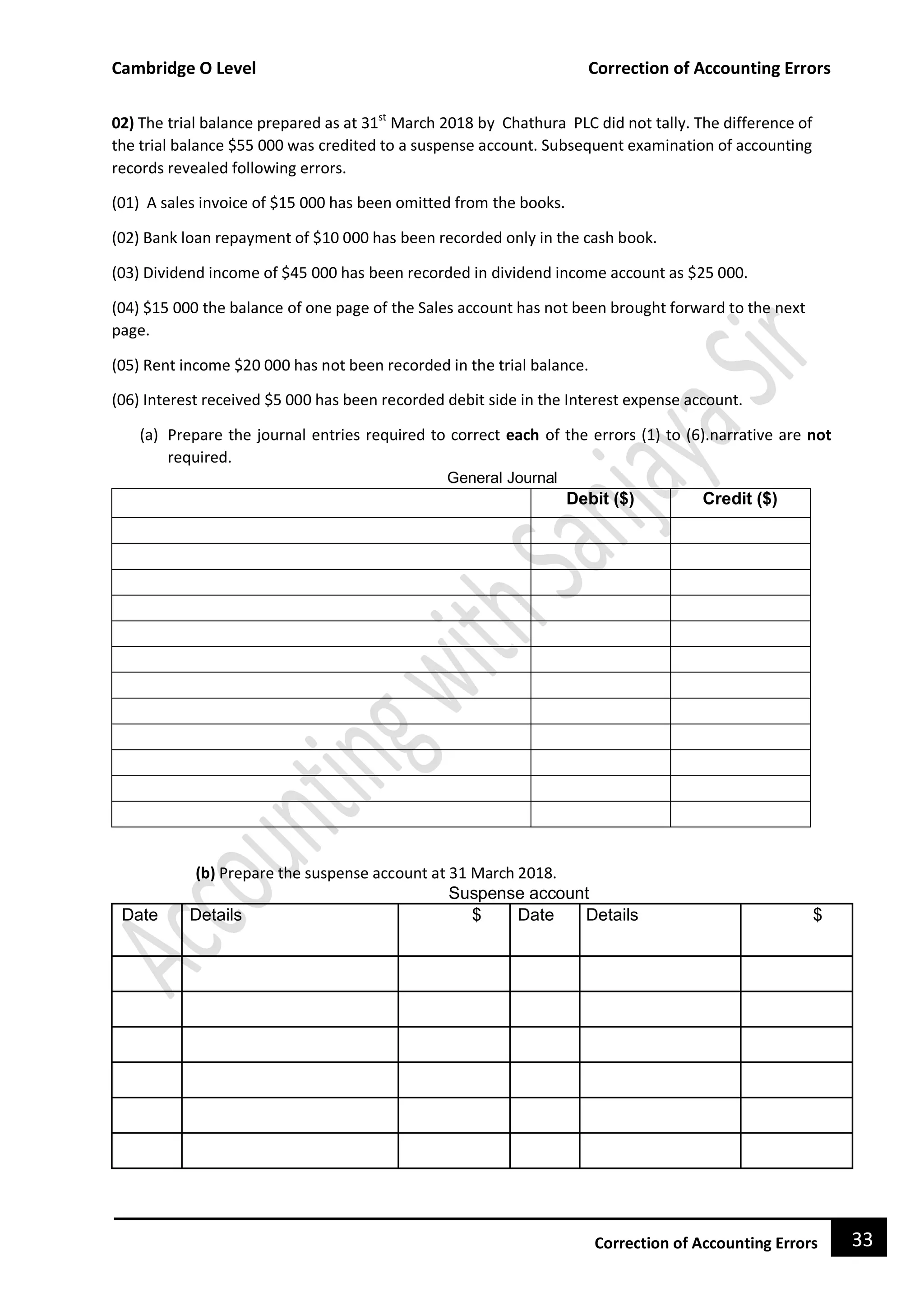 3. correction of accounting errors new | PDF