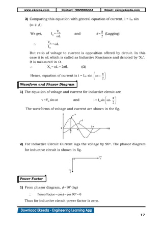 3. a. c. circits | PDF