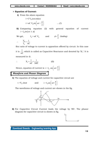 3. a. c. circits | PDF