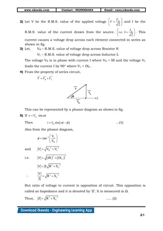 3. a. c. circits | PDF