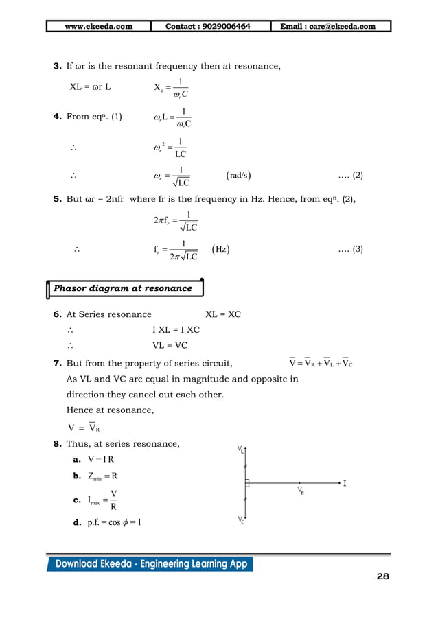 3. a. c. circits | PDF