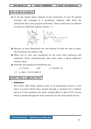 3. a. c. circits | PDF