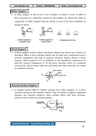 Engineering Mechanics First Year | PDF