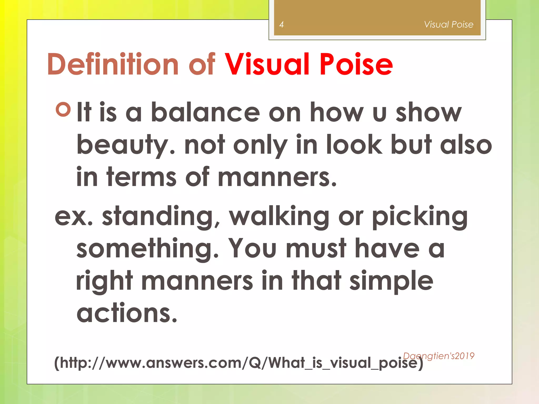 visual poise_tien's_2019 | PPT
