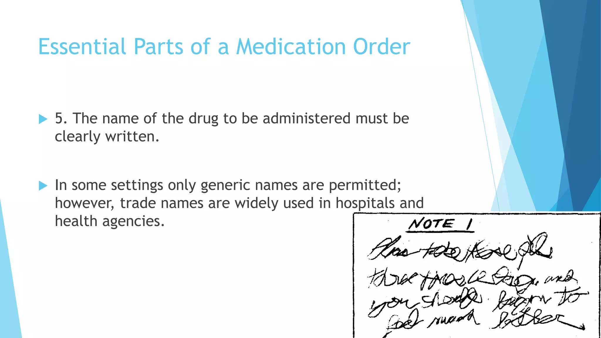 3. pharma medication orders | PPTX