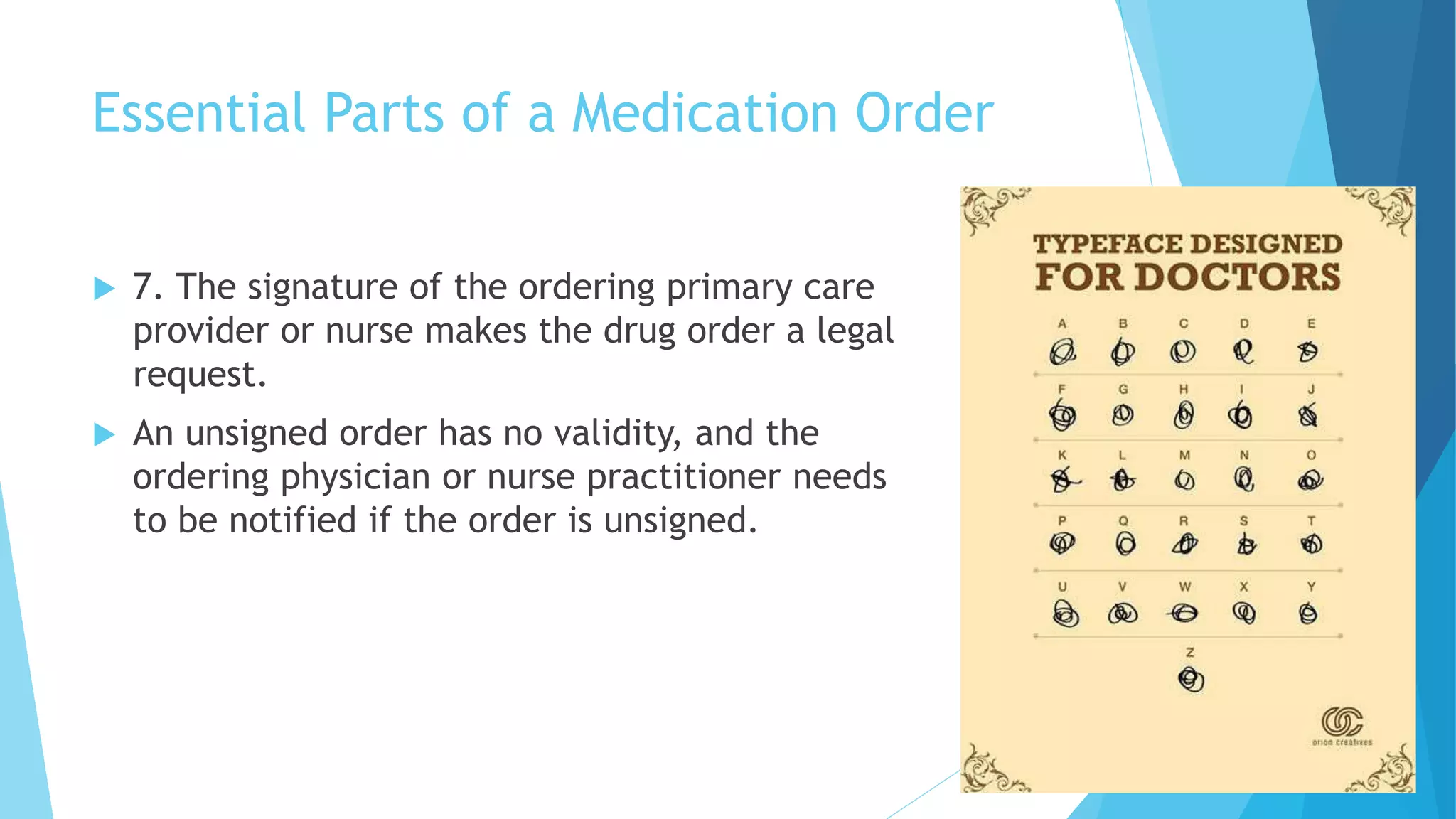 3. pharma medication orders | PPTX