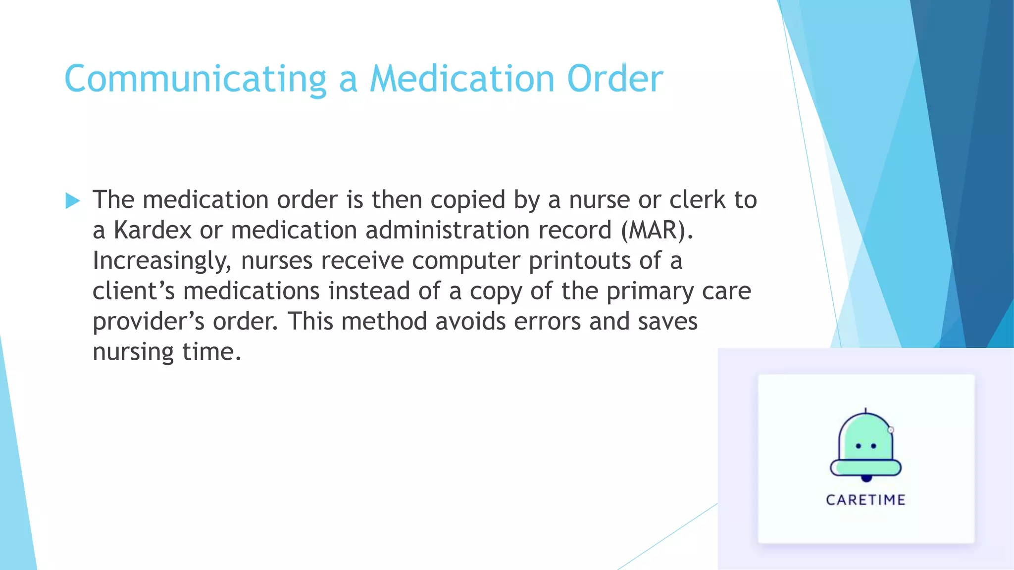 3. pharma medication orders | PPTX