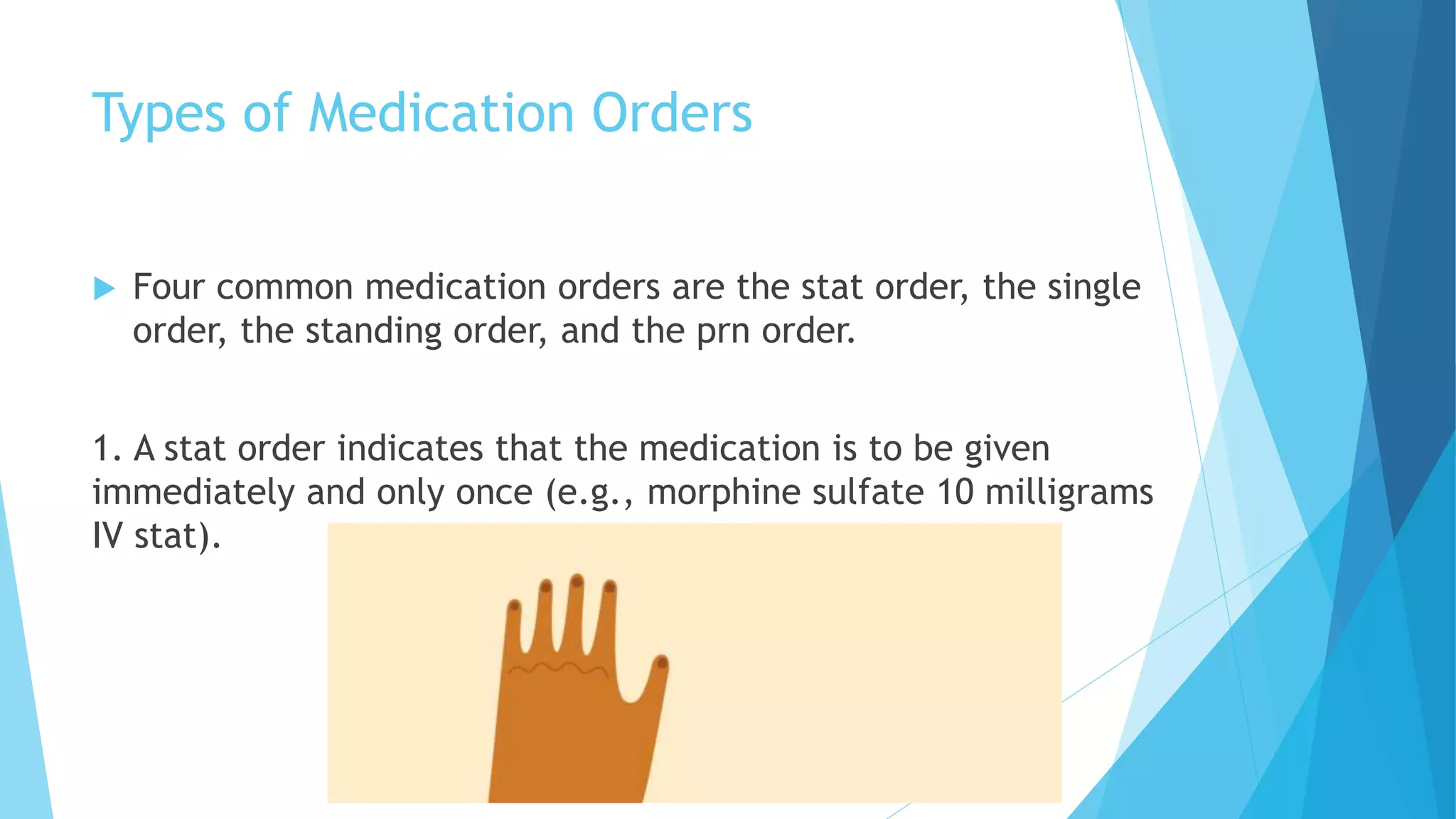 3. pharma medication orders | PPTX