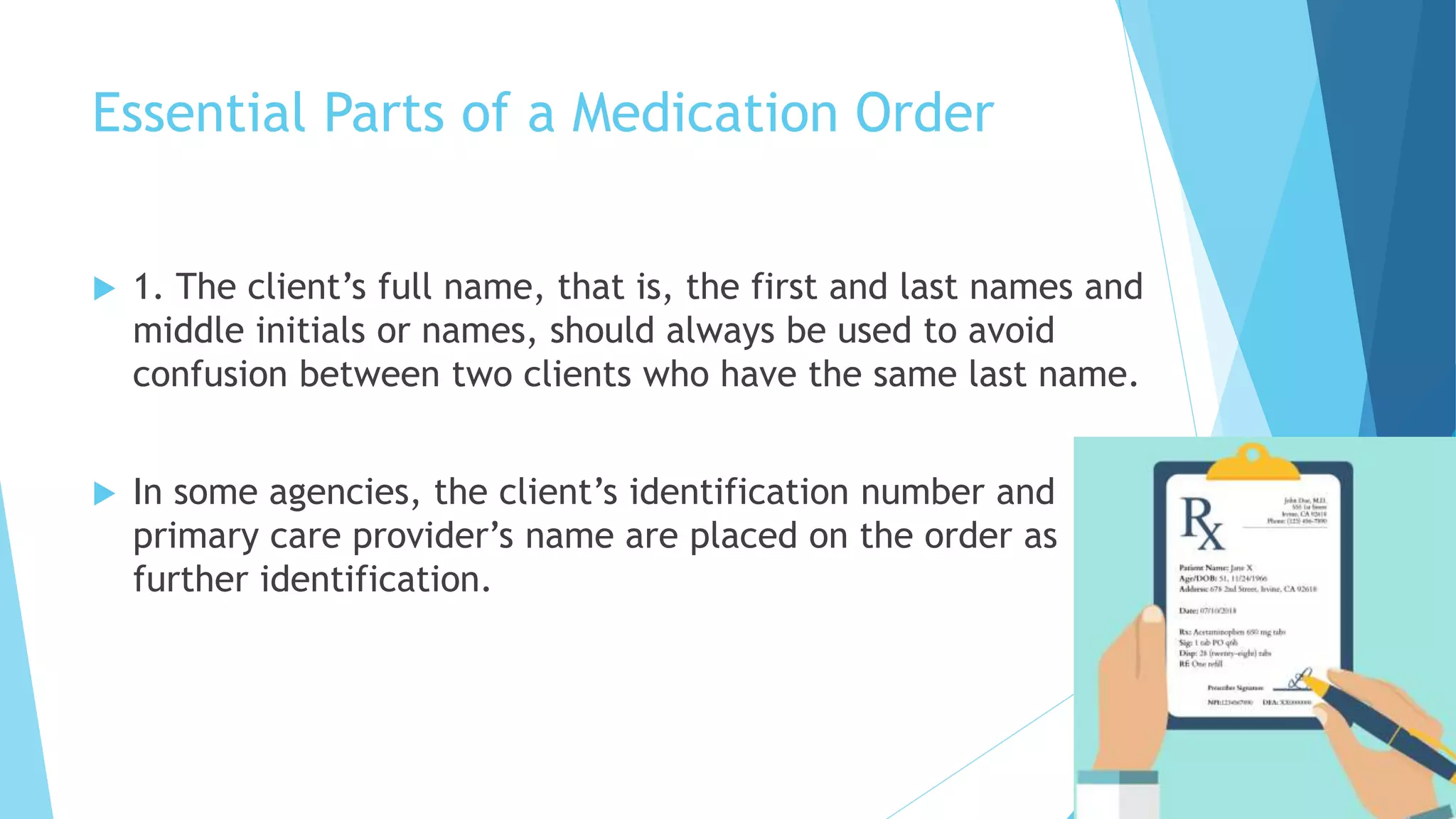 3. pharma medication orders | PPTX