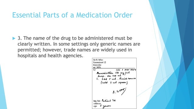 3. pharma medication orders | PPTX