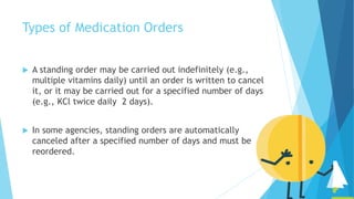 3. pharma medication orders | PPTX