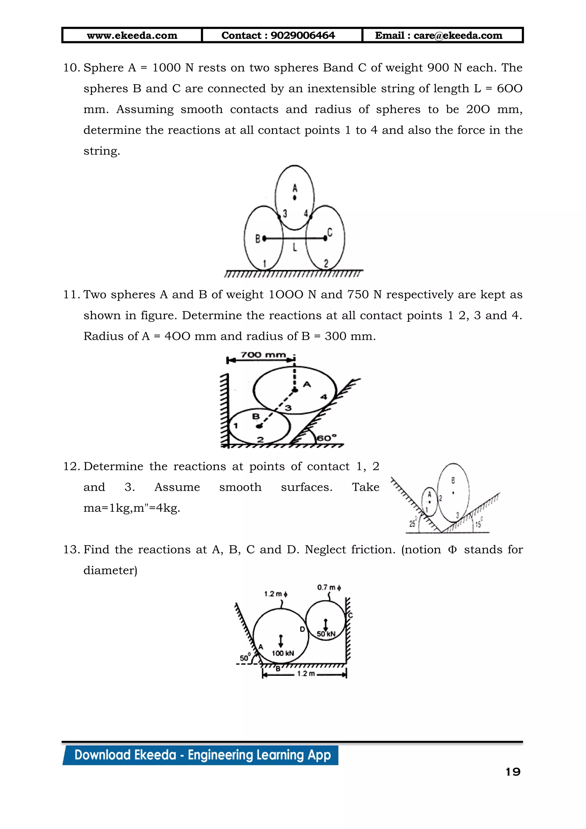3. coplanar forces equilibrium | PDF