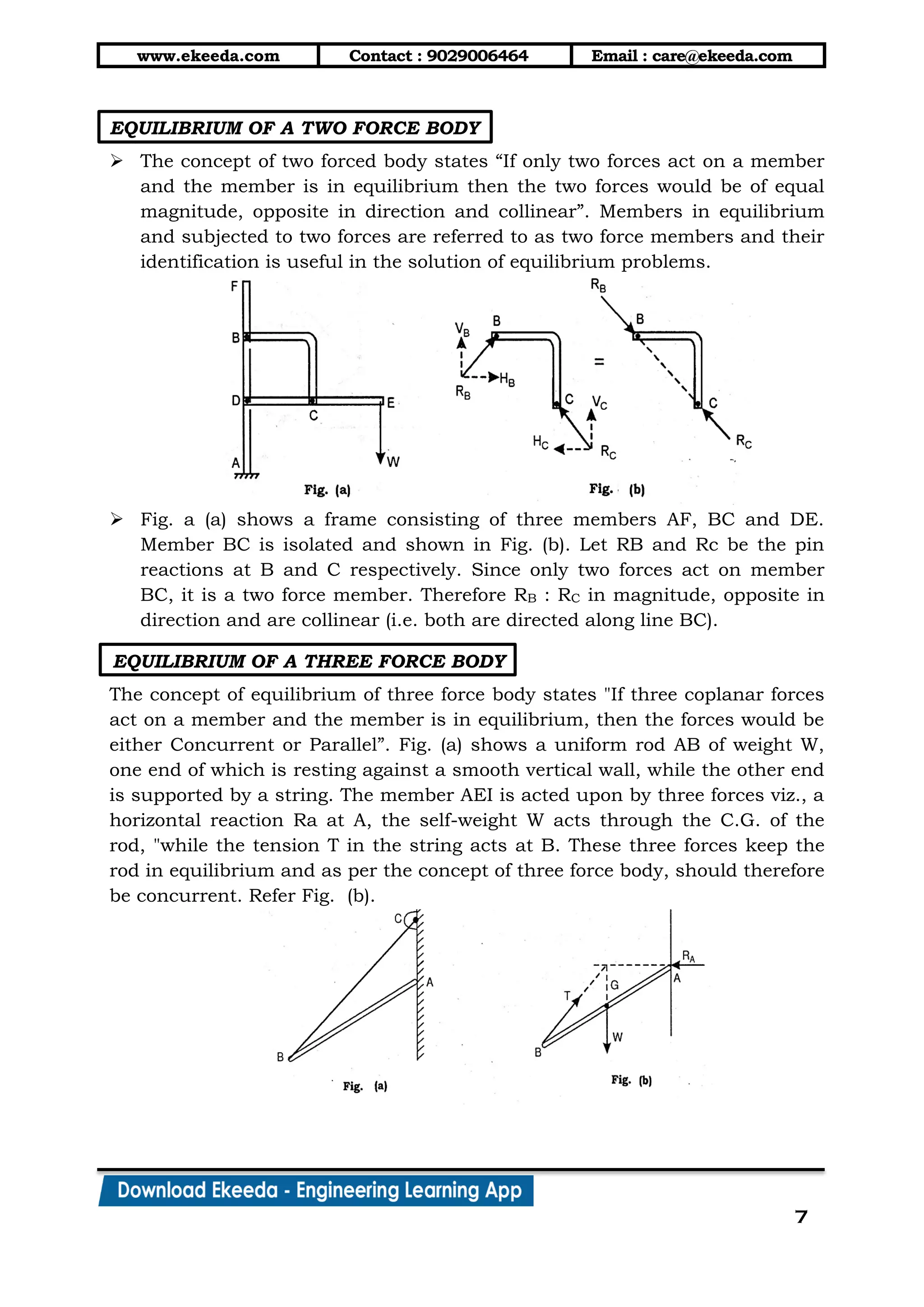 3. coplanar forces equilibrium | PDF