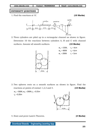 3. coplanar forces equilibrium | PDF