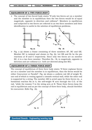 3. coplanar forces equilibrium | PDF