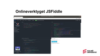 Introduktion till JS | PDF